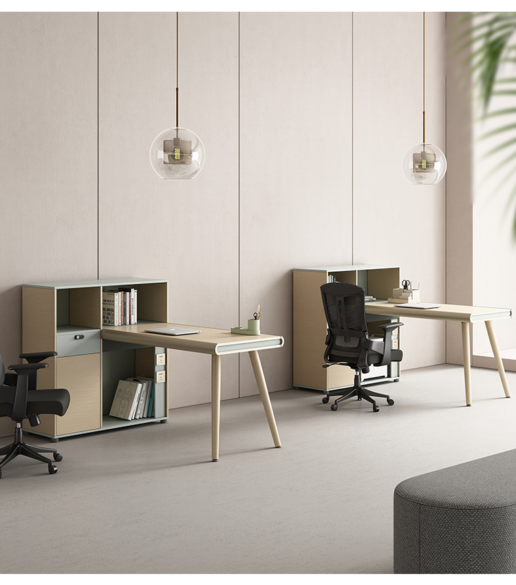 Wholesale L Shape Staff Office Desks simple - MingMeng