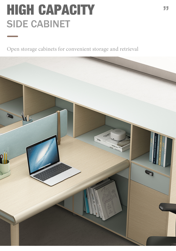 Wholesale L Shape Staff Office Desks simple - MingMeng