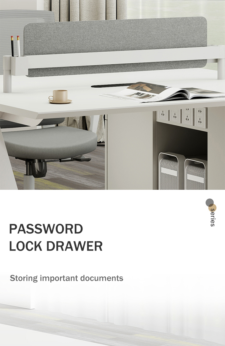 High standard Luxury modern office table Wooden - MingMeng